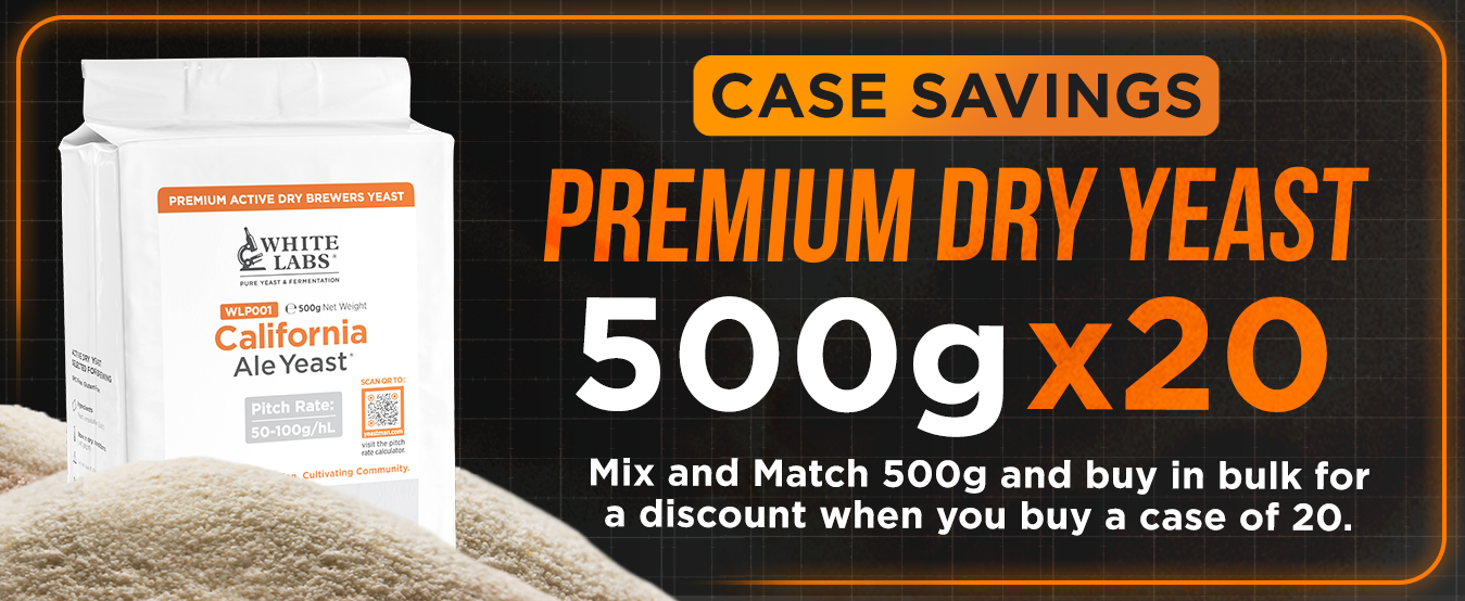 Premium Dry Yeast. Case Savings: Mix and Match 500g and buy in bulk for ...